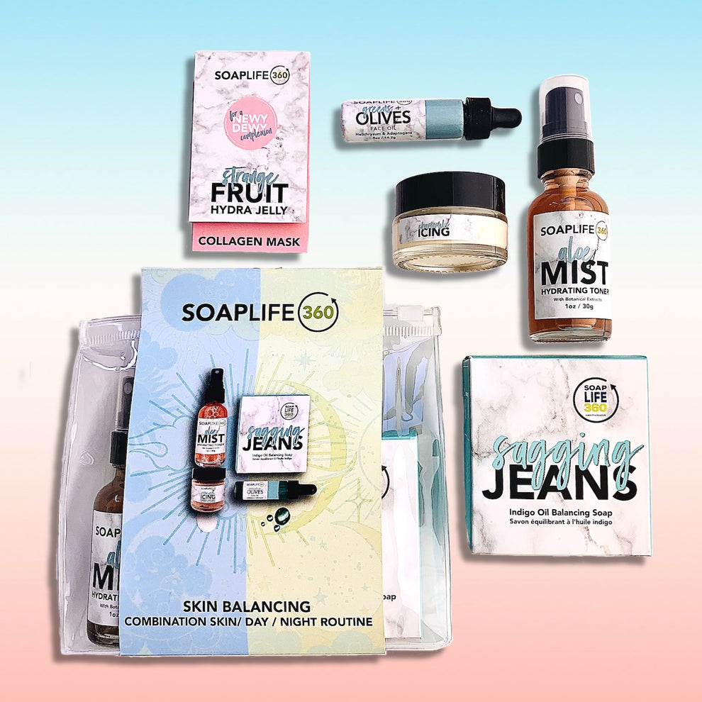 Skin Balancing Combination Skin Day And Night Routine – Soaplife360